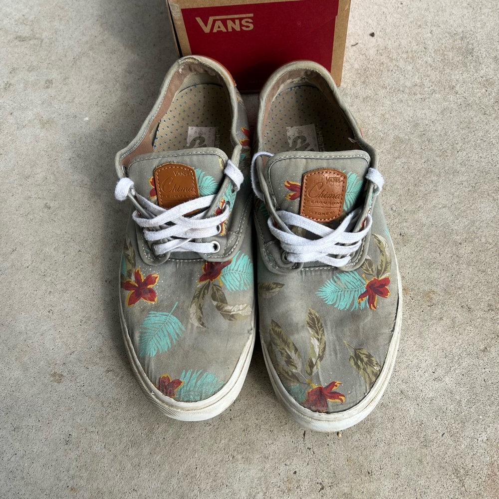 Vans Chima Ferguseon Sydney Skate Shoes - Floral Prin… - Gem